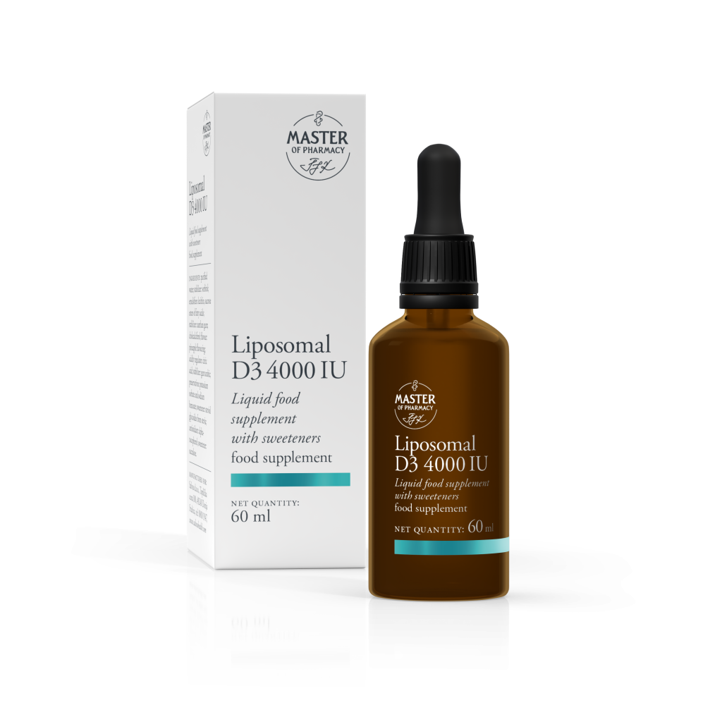 Liposomalni vitamin D3 4000 IU - Master Of Pharmacy